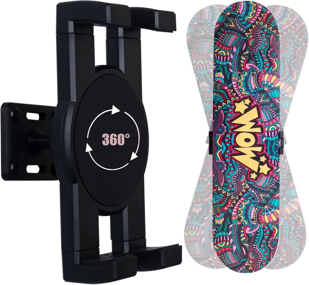 HHUXIUE 360° Rotatable Skateboard Wall Mount Review - Skateboard Trends